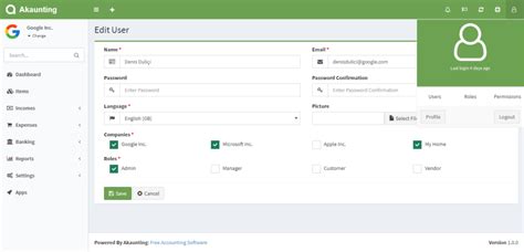 Getting Started Permissions Blog Akaunting