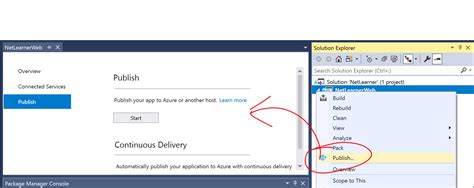 deploying asp core to azure app service wake up and code