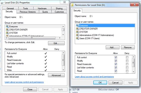 Networking Windows 7 Network Access Some Can Some Cannot Super User