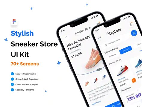 E Commerce Sneaker Store App Ui Kit Ui Kits — Ui Custom