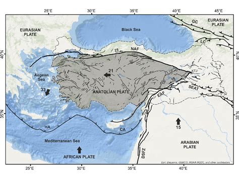 Figure 1 From Fault Geometry Segmentation And Slip Distribution Associated With The 1939