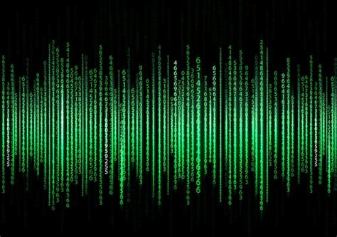 premium vector technology binary background
