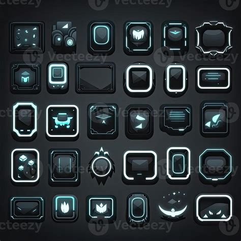 Border Rectangle Frame Game 23774322 Stock Photo At Vecteezy