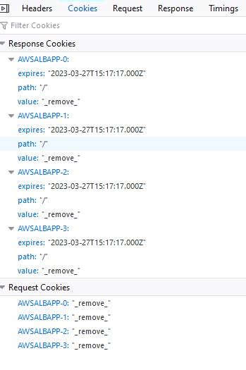 Amazon Web Services Aws Sticky Session Cookie Not Working Server Fault