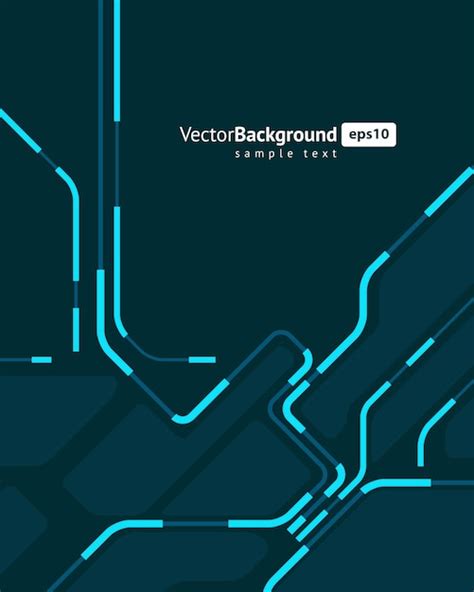 Premium Vector Dark Microcircuit Chip Structure Cyberspace Connection Engineering Poster