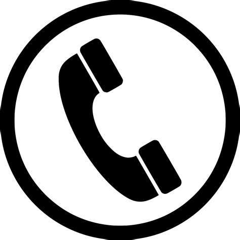 Svg Telefon Anruf Symbol Kostenloses Svg Bild And Symbol Svg Silh