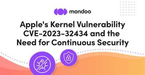 Addressing CVE Continuous Security For Apple S Kernel Mondoo