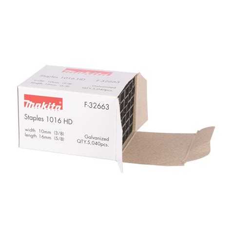 Makita F 32663 10mm X 16mm Crown Staples For Dst221 X5040 Pcs Power