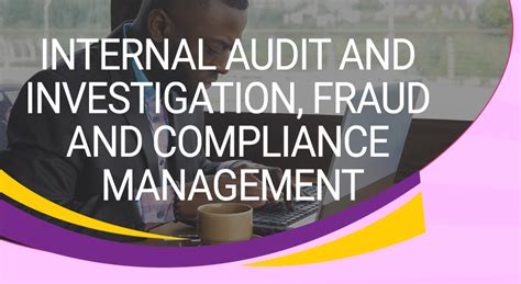 Internal Audit And Investigation Fraud And Compliance Management Crem Nigeria