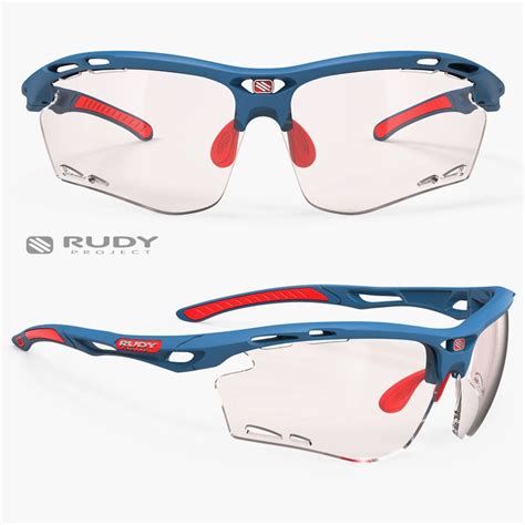 루디프로젝트 Propilse 퍼시픽 블루 포토크로믹 레드 렌즈