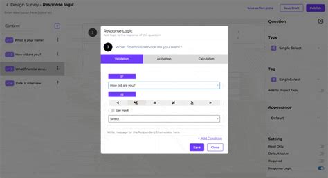 Atanu Garai On Linkedin Creating Logic In Your Survey Form Is Easy Of Course Works With Any