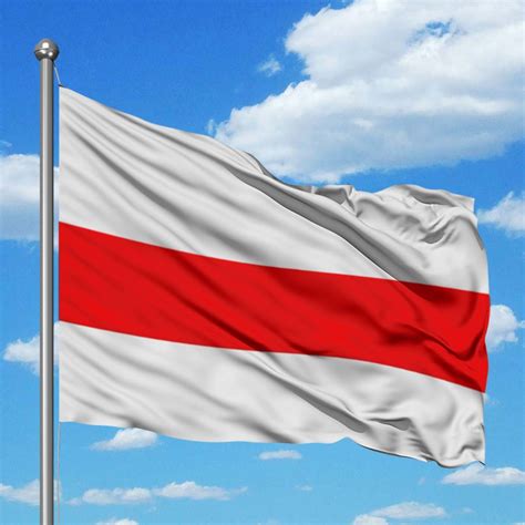 Прапор Білорусь біло червоно білий