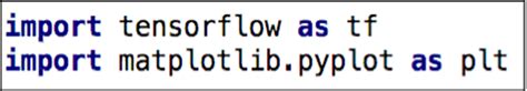 Import Of Libraries Tensorflow And Matplotlib Download Scientific Diagram