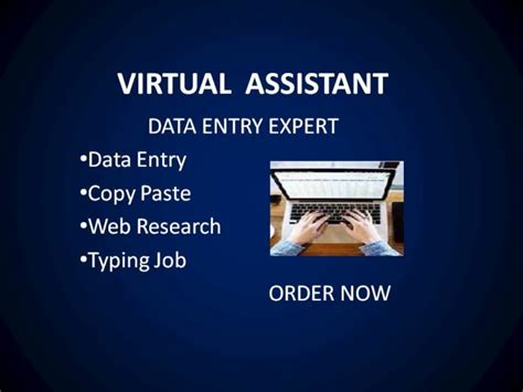 Be Your Virtual Assistant For Data Entry Copy Paste Typing And Web