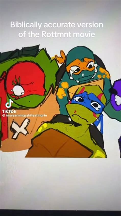 Tmnt Rottmnt Leo Leonardo Funny Meme Lol Joke Rottmntmovie In