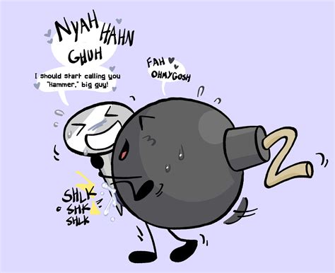 Rule 34 1boy 1girls 2025 Animate Inanimate Battle For Dream Island Bfdi Bigger Male Blue Blush