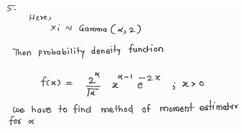 Answered 15 Find The Method Of Moments Estimator Of A Based On A