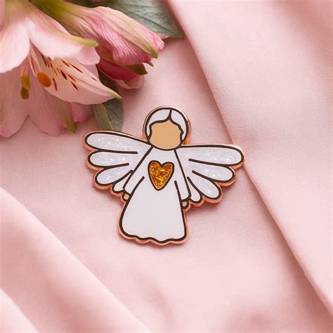 Splosh Angel Of Friendship Keepsake Pin Guardian Angel T