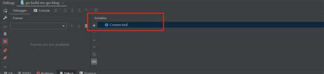 GoLand debug时出现Connected并且程序卡住的问题 OwlInTheOaktree 博客园
