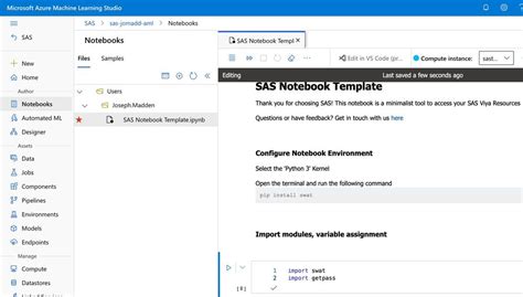 Getting Started On Sas Viya 4 With Python Sas Support Communities