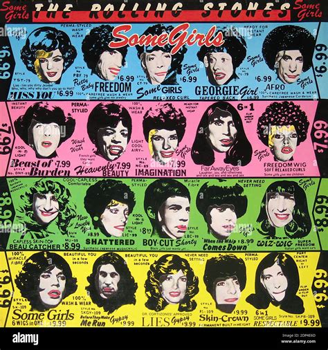 Rolling Stones Some Girls Album Cover