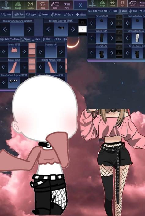 Girly Gacha Club Outfits