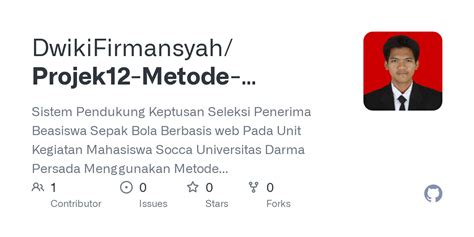 Github Dwikifirmansyahprojek12 Metode Addtive Ratio Assessment Dan