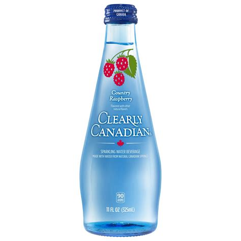 Clearly Canadian® Country Raspberry Flavored Sparkling Bottled Water