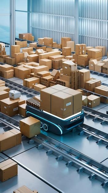 Widely Used Parcel Sorting Robot System Using Amr Agv With Tilt Tray3d