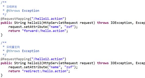JAVA SpringMVC 重定向和转发的实现 Mr丶L 博客园