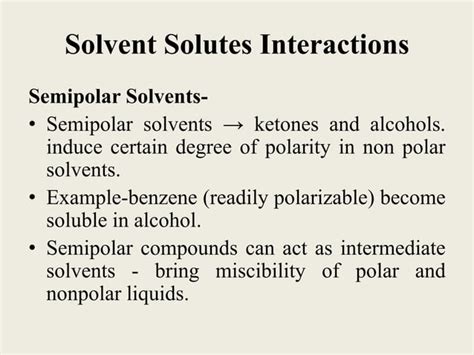 Introduction Of Solubilty Solubility Expression Solute Solvent