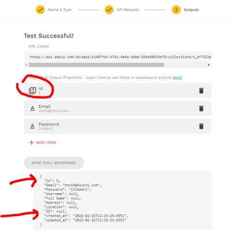 generate a unique id database adalo