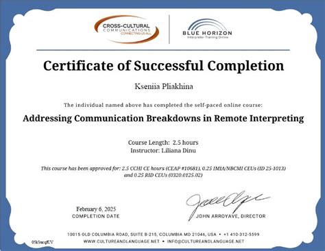 Kseniia Pliakhina On Linkedin Interpreting Nbcmi Medicalinterpreting Cchi