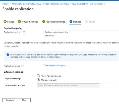 azure site recovery