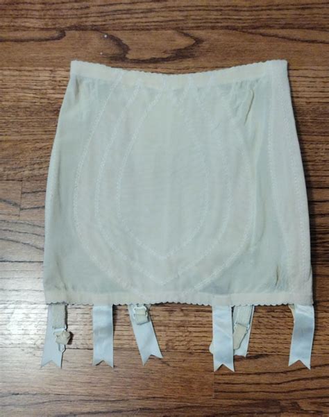 1960s 60s Vanity Fair Girdle With Garters Elastic Etsy