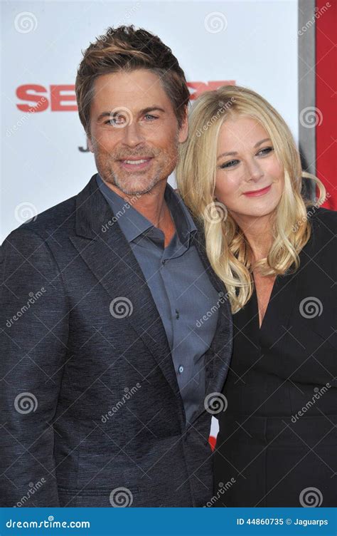 Rob Lowe And Sheryl Berkoff Editorial Image Image Of Berkoff Famous