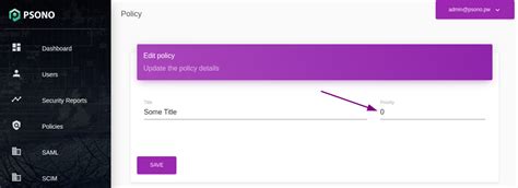 Policies For Users And Groups Psono Documentation