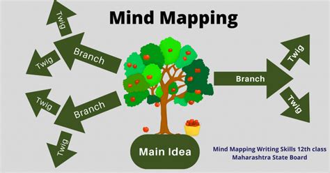 Mind Mapping Writing Skills 12th Class Maharashtra State Board Pupils Educator