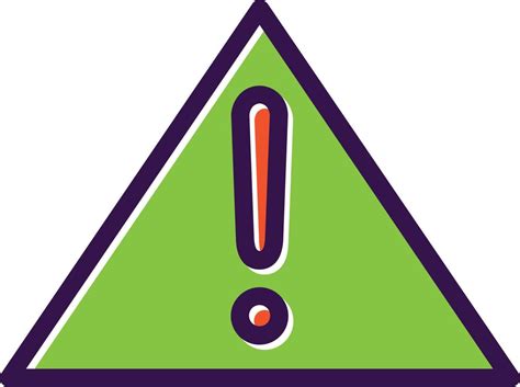 Exclamation Triangle Vector Icon Design 14969003 Vector Art At Vecteezy