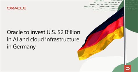 Oracle Oci Cloud Ai Germania Innovazione Sovranitàdigitale Oraclecloud Tecnologia