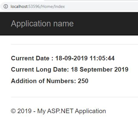 Razor View Engine In Asp Net Mvc