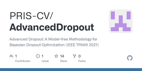 Github Pris Cvadvanceddropout Advanced Dropout A Model Free
