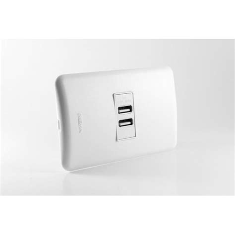 Ripley Enchufe Rema Blanco 2 Usb 1 5a 5 V