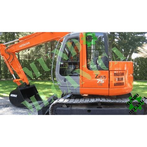 Hitachi Zaxis 75us Excavadora Manual Del Operador