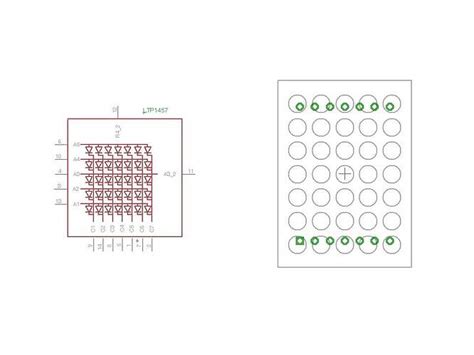 Eagle Libraries With Led Matrix Leds And Multiplexing Arduino Forum