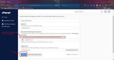 How To Create Addon Subdomain Alias Domain On CPanel Version 106 0 Or Later Babal Host Blog