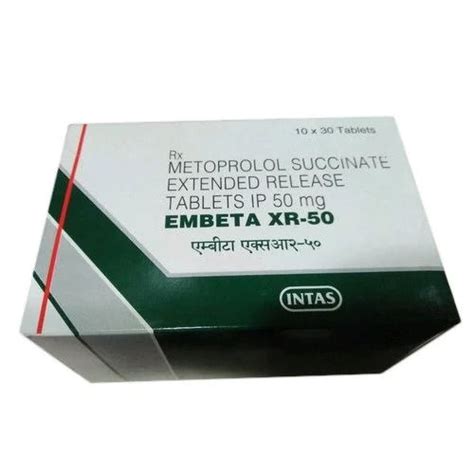 Metoprolol Succinate Tablets At 100 00 Inr At Best Price In Surat Gujarat Amoha Impex