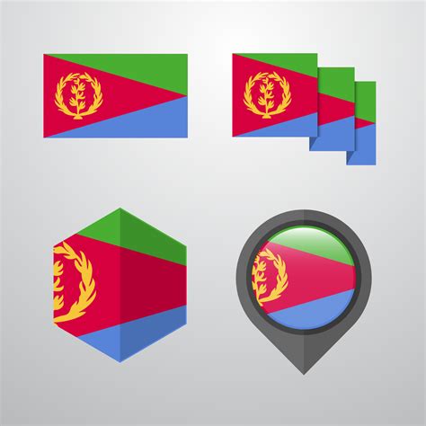 Eritrea Flag Design Set Vector 14208975 Vector Art At Vecteezy Eritrea Flag Design Set Vector 14208975 Vector Art At Vecteezy