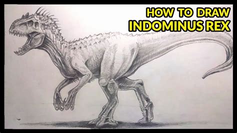 Cool Indominus Rex Drawing