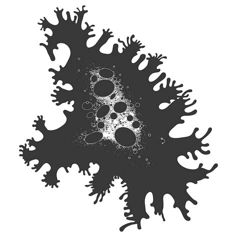 Premium Vector Silhouette Amoeba Animal Black Color Only Premium Vector Silhouette Amoeba Animal Black Color Only